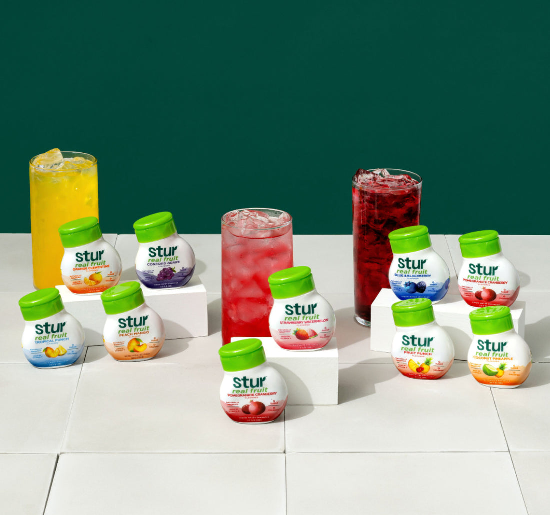 Stur Drinks | Real Fruit Better Flavor | Water Enhancer